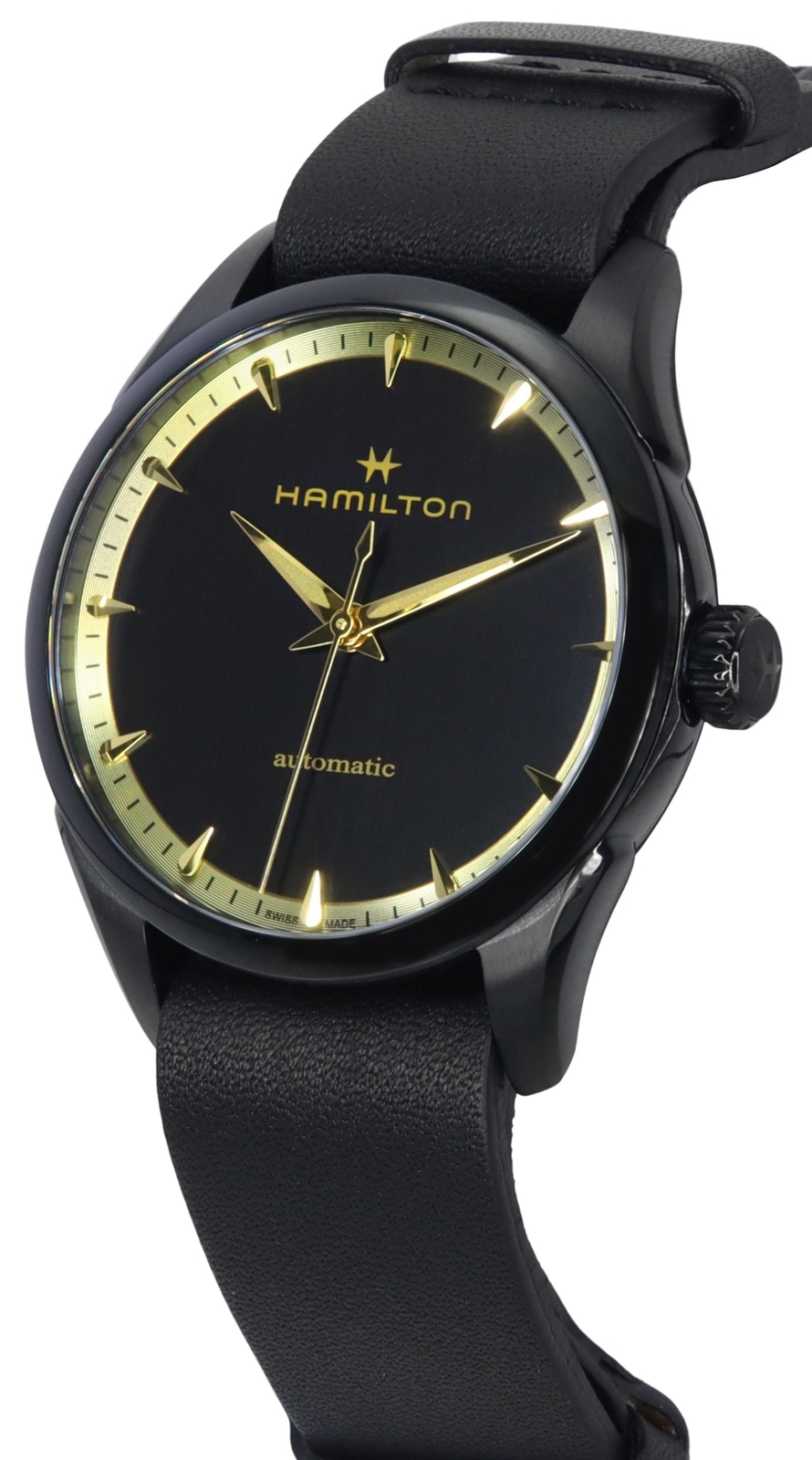 Hamilton Jazzmaster Men's Black Watch - H32255730 for sale online | eBay UK