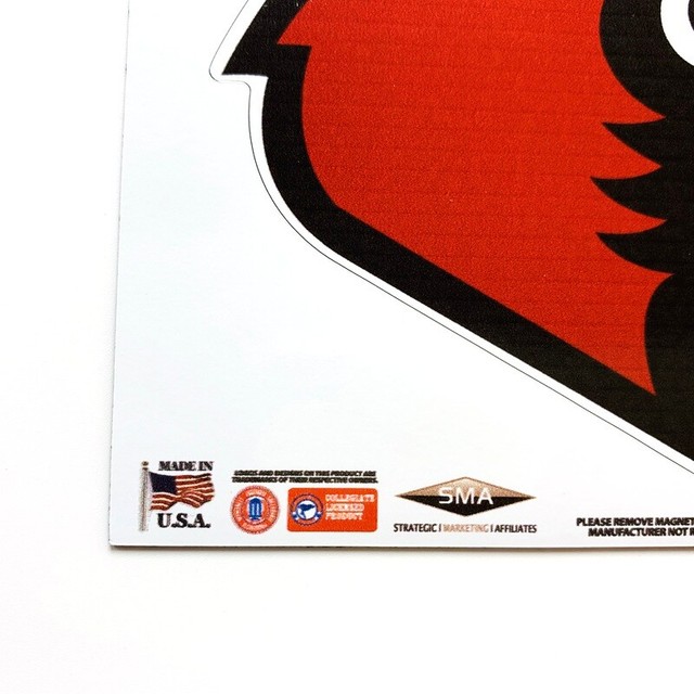 Louisville Cardinals Siskiyou Sports NCAA Home State 11 Inch Magnet for ...