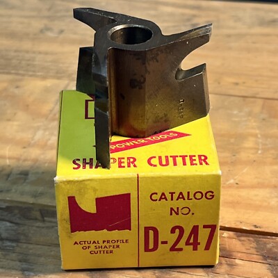 Delta/Rockwell Shaper Cutter/bit D-247 - 1/2" bore | eBay