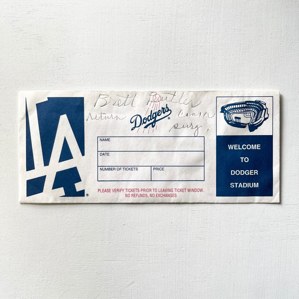 Ticket Stubs MLB September 6 1996 Los Angeles Dodgers vs Pittsburgh ...