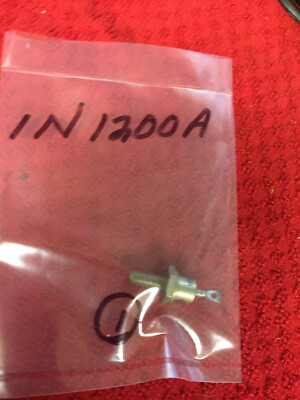 1N1200A DIODE GEN PURP 100V 12A DO4 SAME AS NTE5872--- | eBay