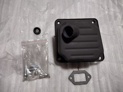 Dual port complete muffler for Stihl 038 MS380 MS381 038AV READ ITEM ...