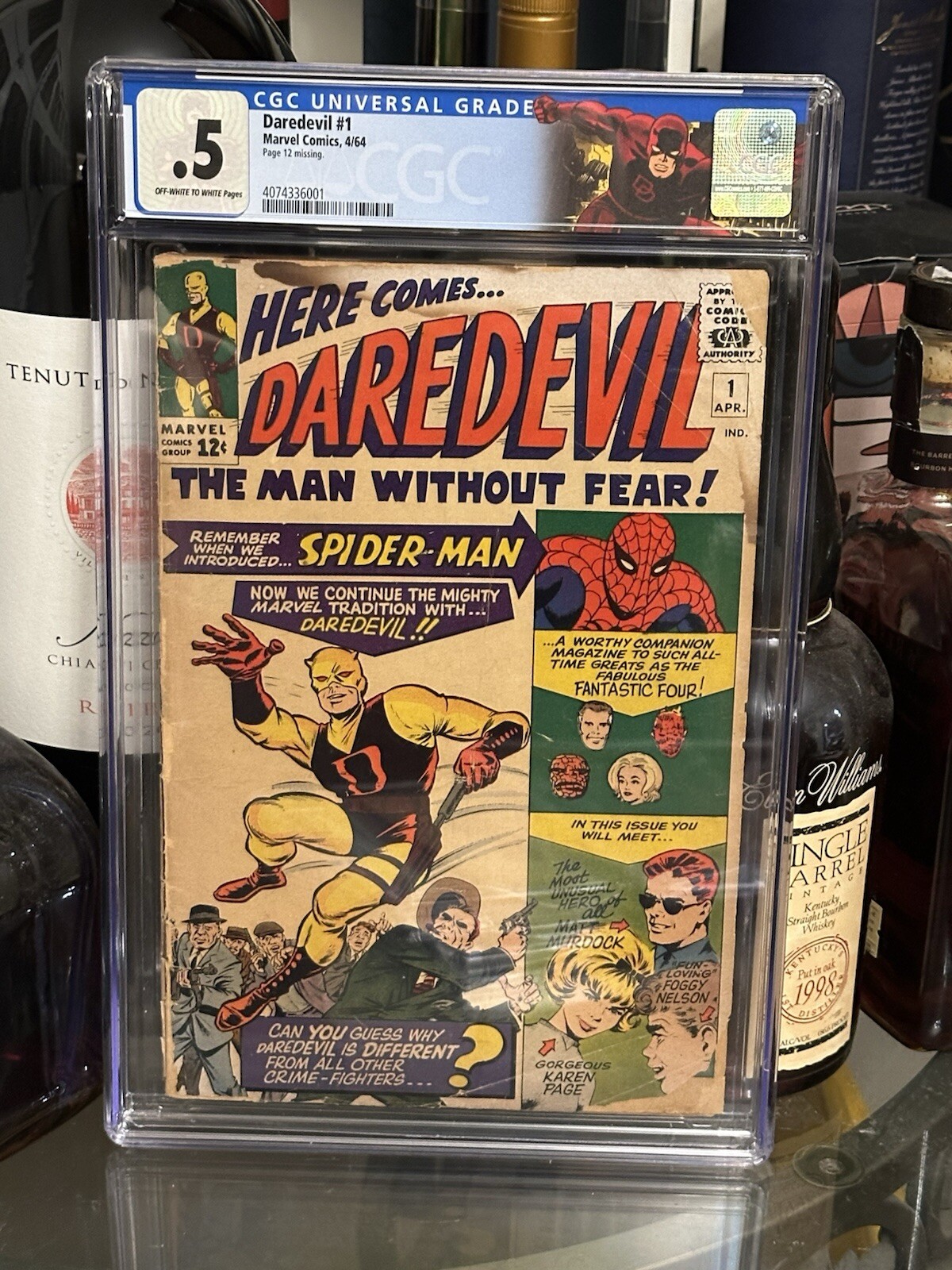 Daredevil #1 1964 Cgc .5 1st Daredevil. Marvel Blue Chip | eBay