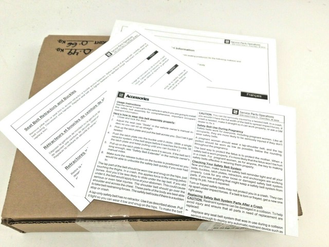 Factory GM OEM Front Seat Belt-buckle Tensioner 19328685 for sale ...