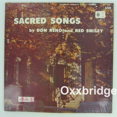 SEALED DON RENO/RED SMILEY Sacred Songs Bluegrass Gospel Country KING ...