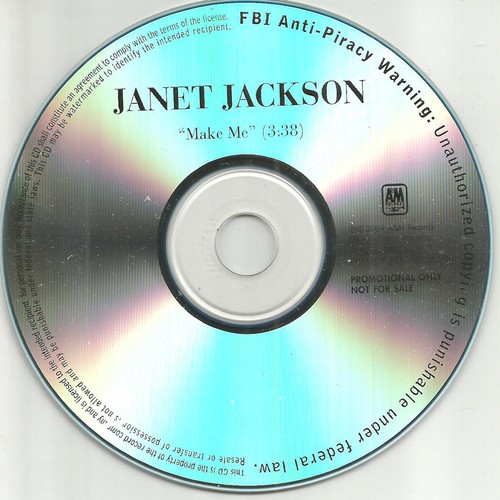 JANET JACKSON Make me Ultra Rare 2009 TST PRESS PROMO DJ CD single USA ...