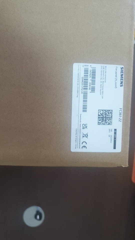 SIEMENS FIRE ALARM CONTROL ADDRESSABLE PANEL , I LOOP ,FC361-ZZ | eBay