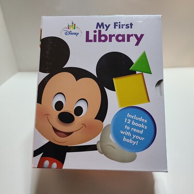 Disney • My First Library 12 Volume Deluxe Box Set to Read with Your ...
