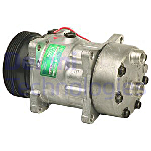 DELPHI AC Compressor For FIAT PEUGEOT CITROEN Ducato Bus Boxer Box 94 ...