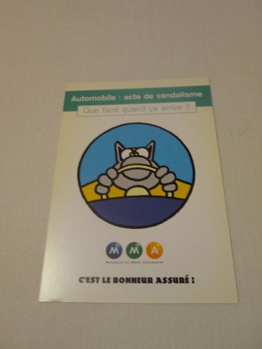 OFFICIAL ART PRINT PUBLICITE LE CHAT GELUCK COLLECTOR AD VINTAGE HORS ...