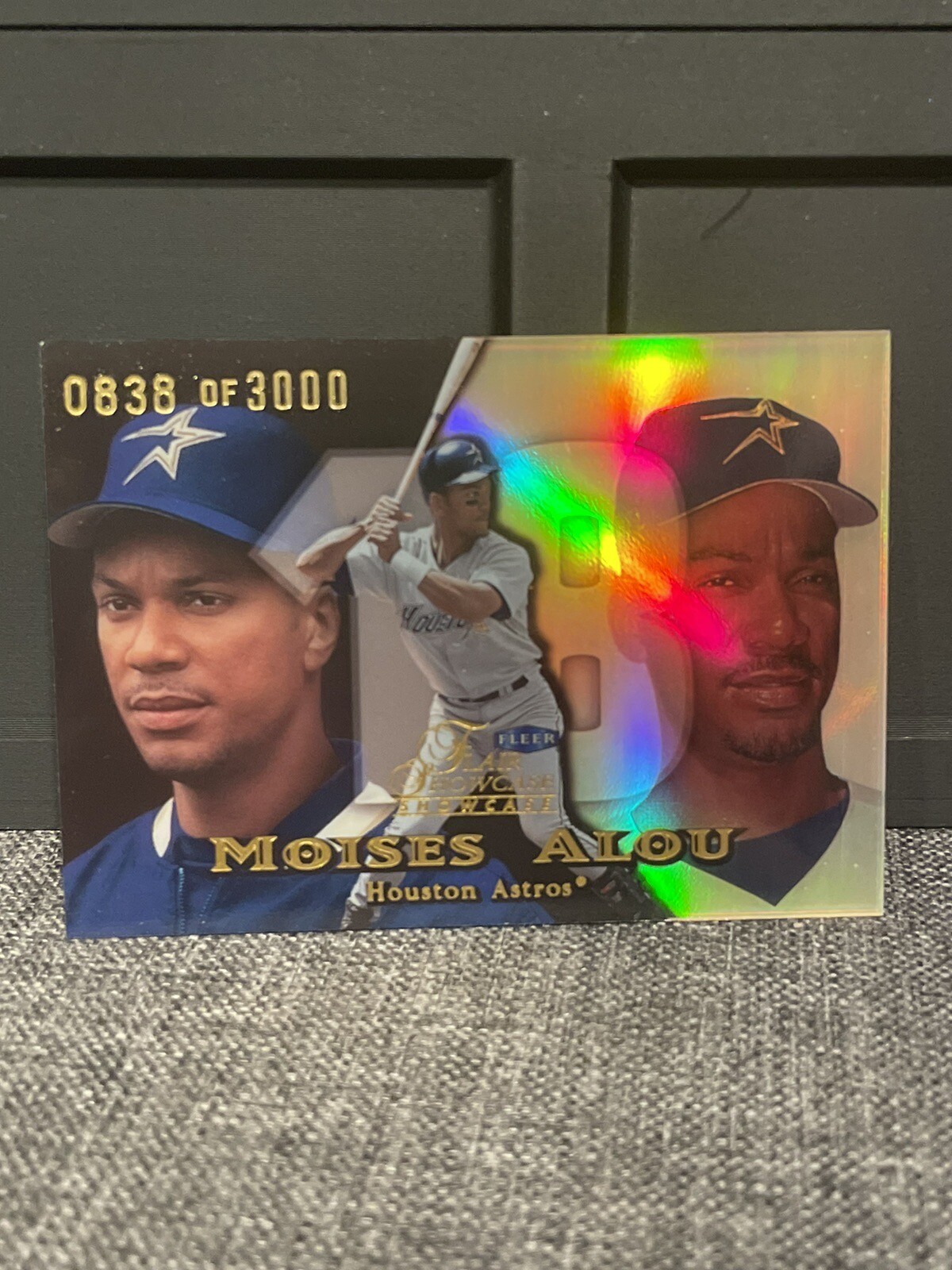 1999 Fleer Flair Showcase Row 1 Moises Alou /3000 Astros 3474 | eBay