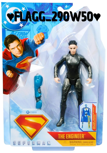 DC Superman Movie THE ENGINEER 6" Articulated Action Figure 2025 ...