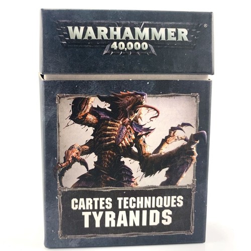 Technical Cards V7 FR Warhammer 40K | P-00DA7 | eBay