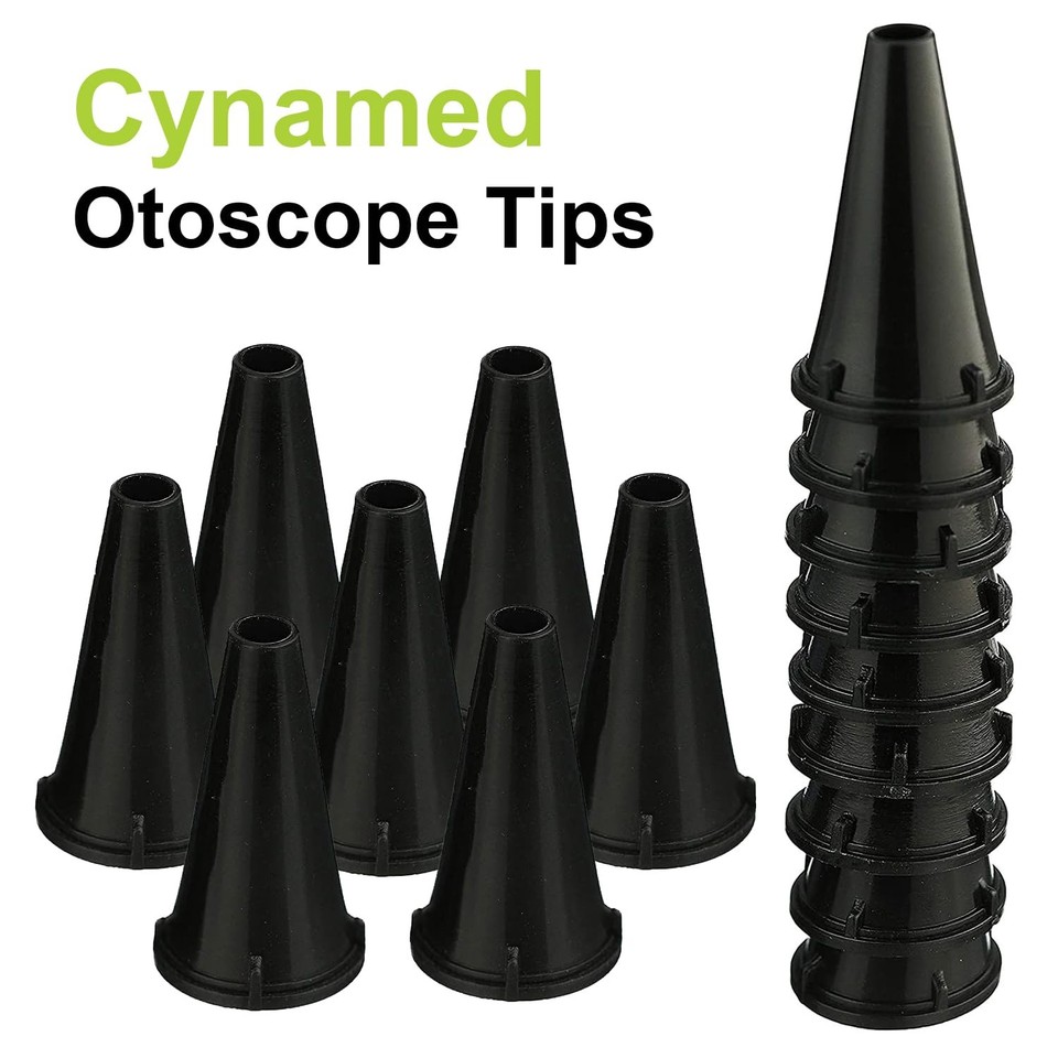 Disposable Otoscope Covers (50-Pack) – Plastic Specula Tips, 2.5mm ...