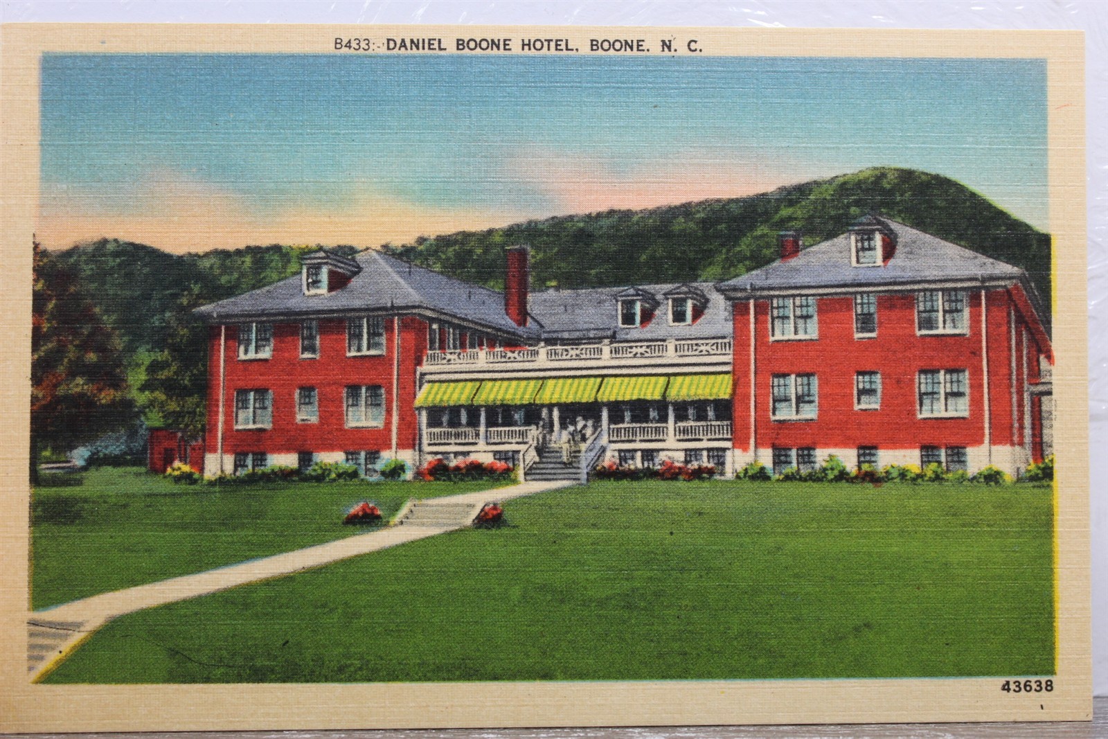 North Carolina NC Daniel Boone Hotel Postcard Old Vintage Card View ...