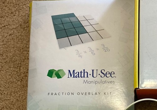 math-u-see Manipulatives Fraction overlay kit Demme Learning | eBay