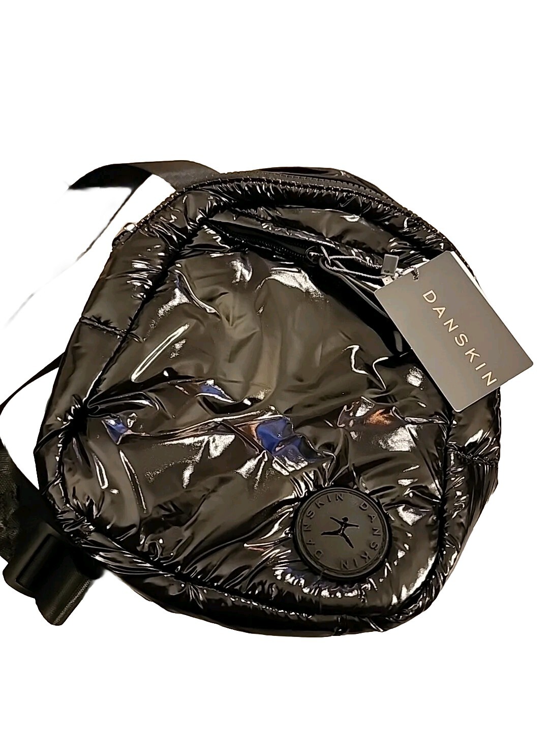 NWT $65 Danskin BLACK Puffer Lowry Sling Backpack | eBay