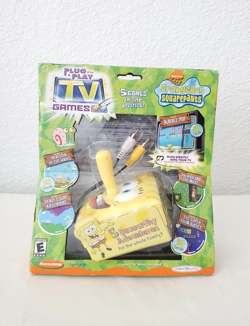 SpongeBob SquarePants TV Games (TV game systems, 2004) for sale online ...