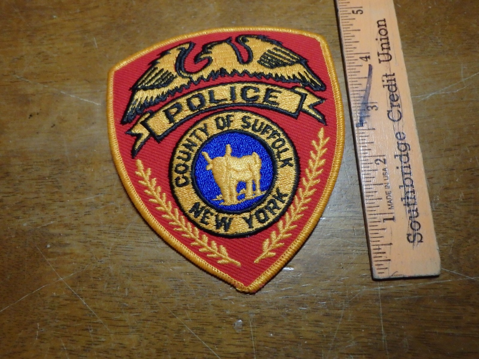 SUFFOLK COUNTY NEW YORK POLICE DEPARTMENT OBSOLETE PATCH BX AA#20SUFOLK ...