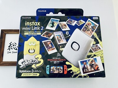 Fujifilm Instax Mini Link 2 Splatoon 3 Silicone Case Cheki Smartphone ...