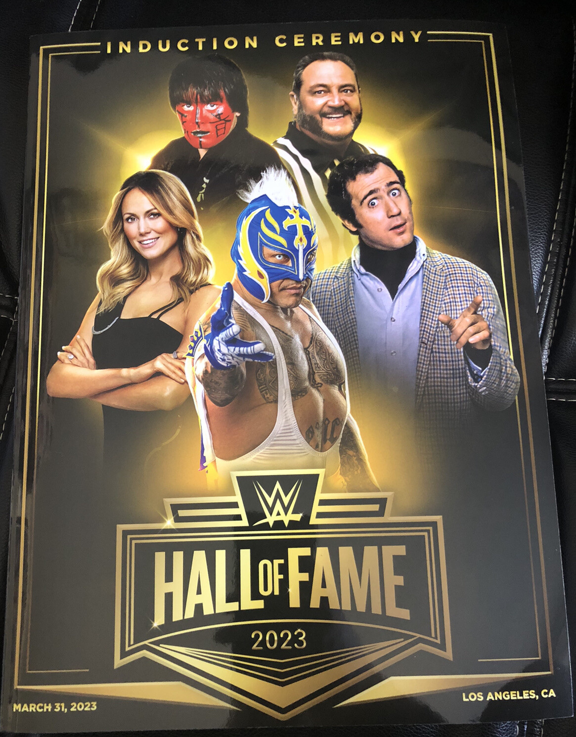 Wrestlemania 39 WWE Program Official Los Angeles Hollywood | eBay