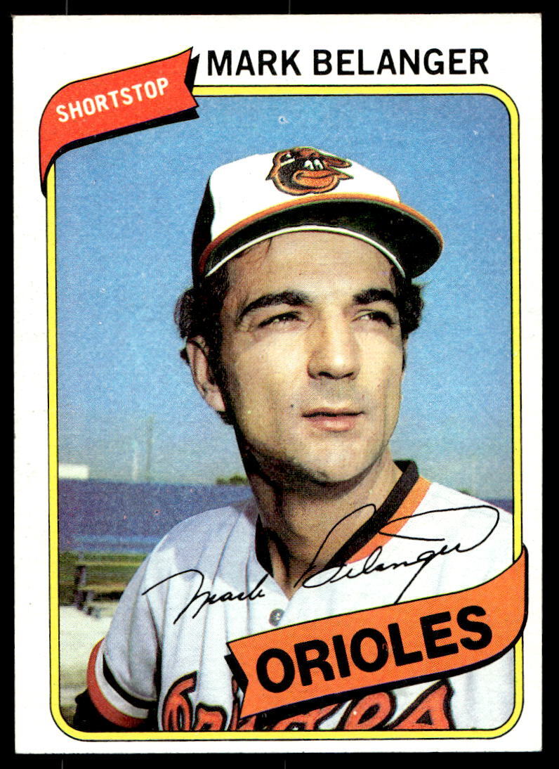 1980 Topps 425 Mark Belanger Baltimore Orioles Baseball Card | eBay