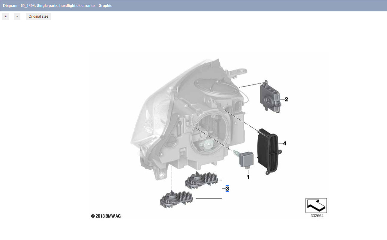 GENUINE OEM BMW SET OF LED MODULES | Grelly Canada