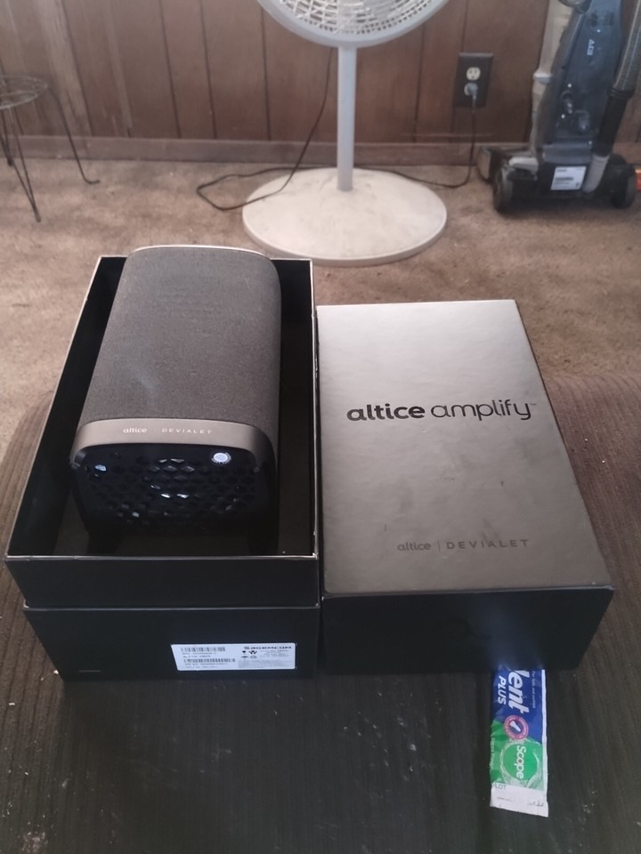 Altice Amplify Devialet Sagemcom Sound Box Speaker SBDV01 System ...