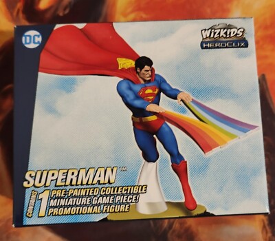 DC Heroclix D23-003 Superman (Rainbow Hands) New in Box | eBay