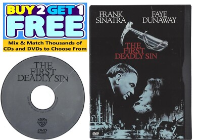 The First Deadly Sin (DVD 1980) Frank Sinatra Faye Dunaway Disc & Cover ...