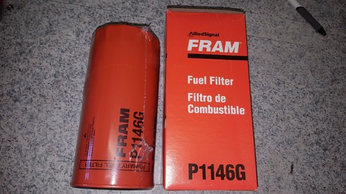 FRAM FUEL FILTER P1146G NEW, BF5800, P556915, FF5207, LFP815FN, WK962 ...