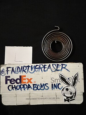 Kick return kicker spring chrome harley Patina panhead shovelhead ...