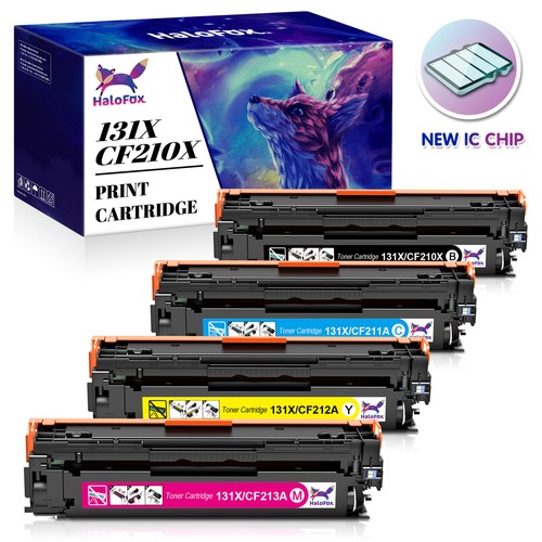 4 Pack Toner BCMY Set 6273B001AA CRG131 for Canon ImageClass LBP-7110CW ...