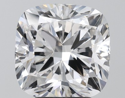 4.56 ct E-VVS2 Square Cushion Diamond, IGI Certified Diamond, Lab Grown ...