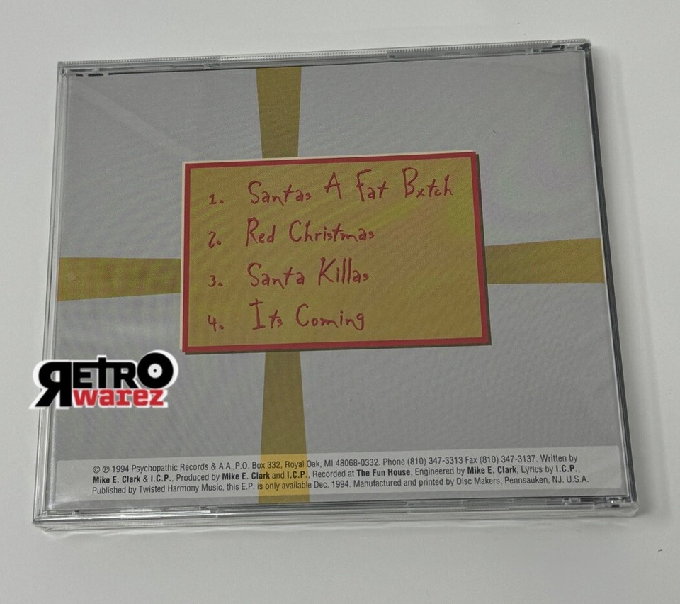 Insane Clown Posse A Carnival Christmas EP CD SEALED 2nd Press 2000 ICP ...