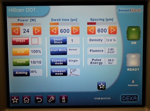 CYNOSURE/DEKA M103P1 SmartXide2 C60 MonaLisa Touch DOT Fractional Co2 ...