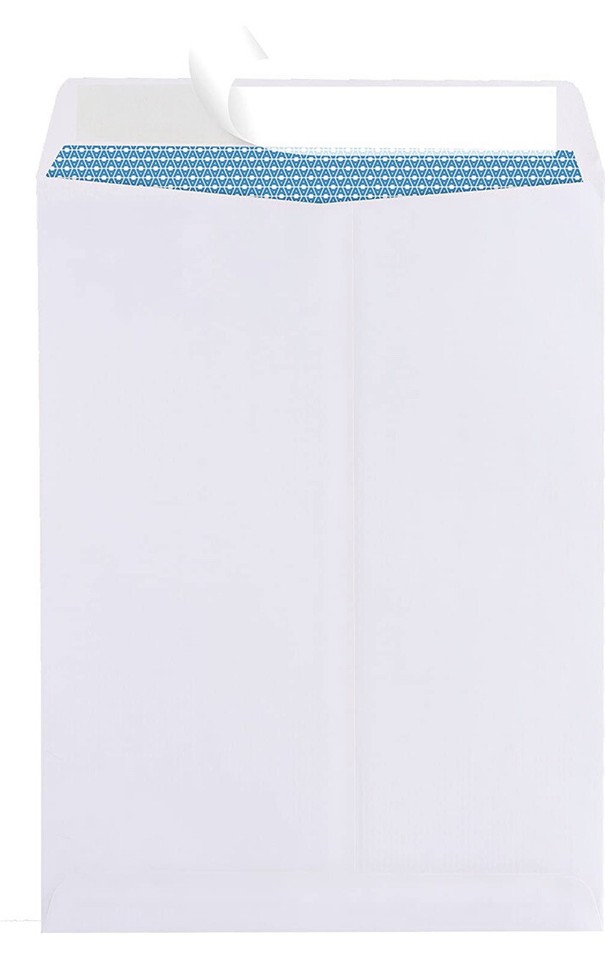 100 9 x 12 Self Quick Seal Security White Catalog Envelopes - 28lb ...