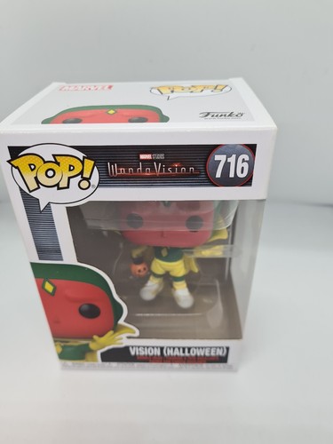 Funko # 716 Vision (Halloween) Pop! Vinyl WandaVision Marvel ...
