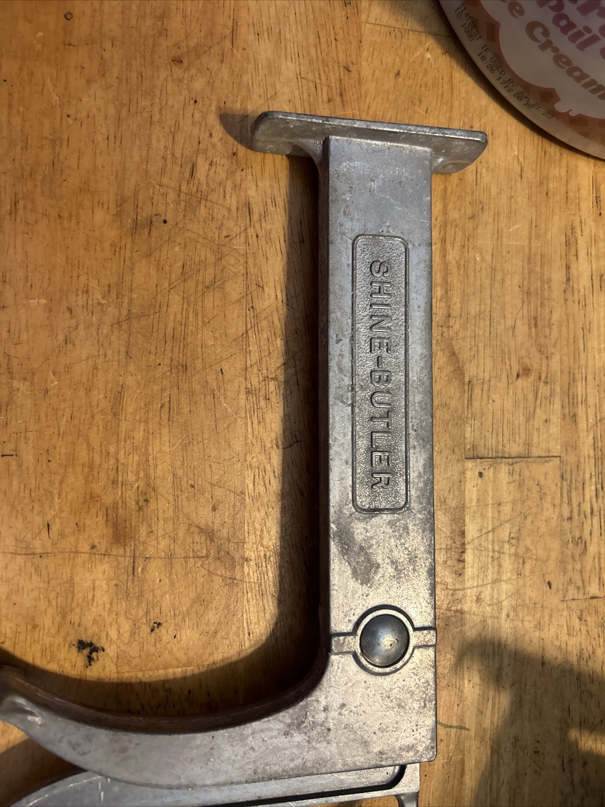 Vintage Shine Butler Adjustable Shoe Shine Holder Replacement Part ...