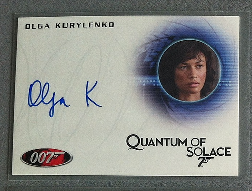 2010 James Bond Heroes and Villains A136 Olga Kurylenko as Camille Auto ...