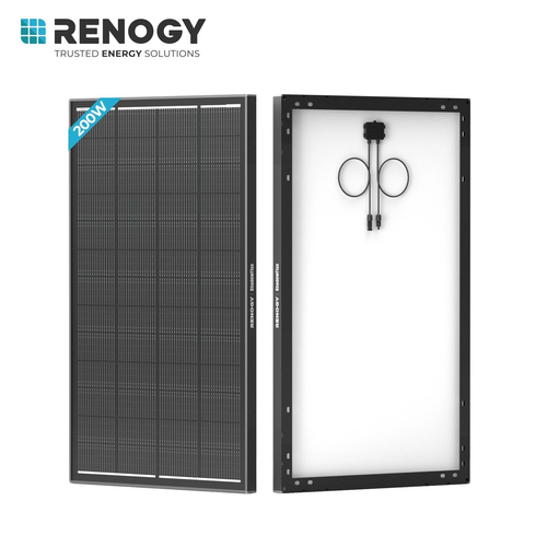 Renogy 200W 12V ShadowFlux Anti-shading N-Type Solar Panel High ...