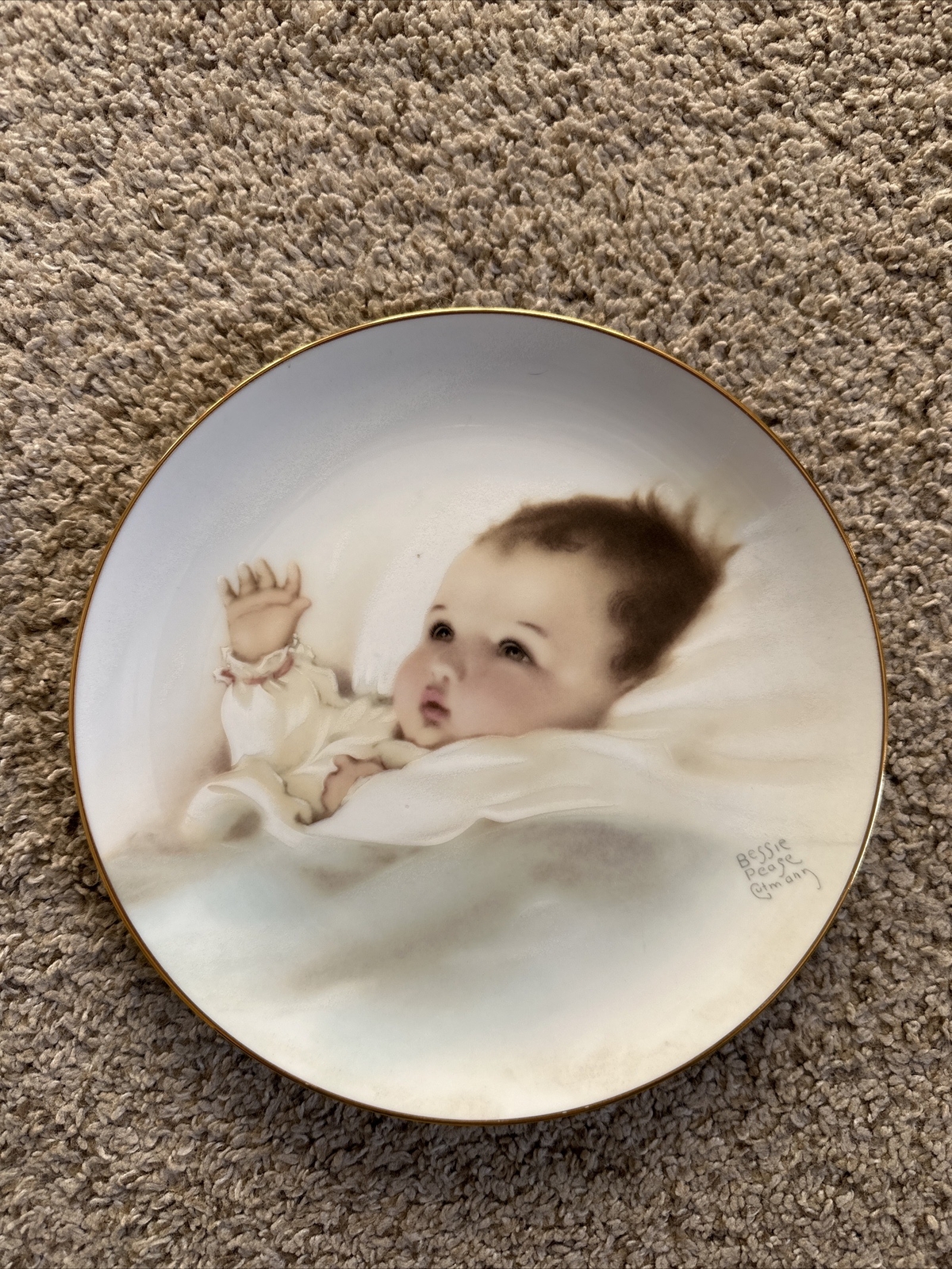 bessie pease gutmann plate. Awakening. The Hamilton Collection 1987 ...