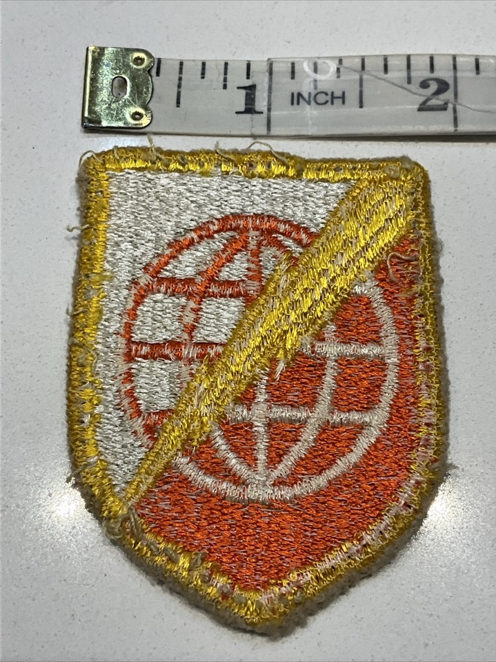 Vietnam U.S. Army Strategic Communications Command Cut Edge Color Patch ...