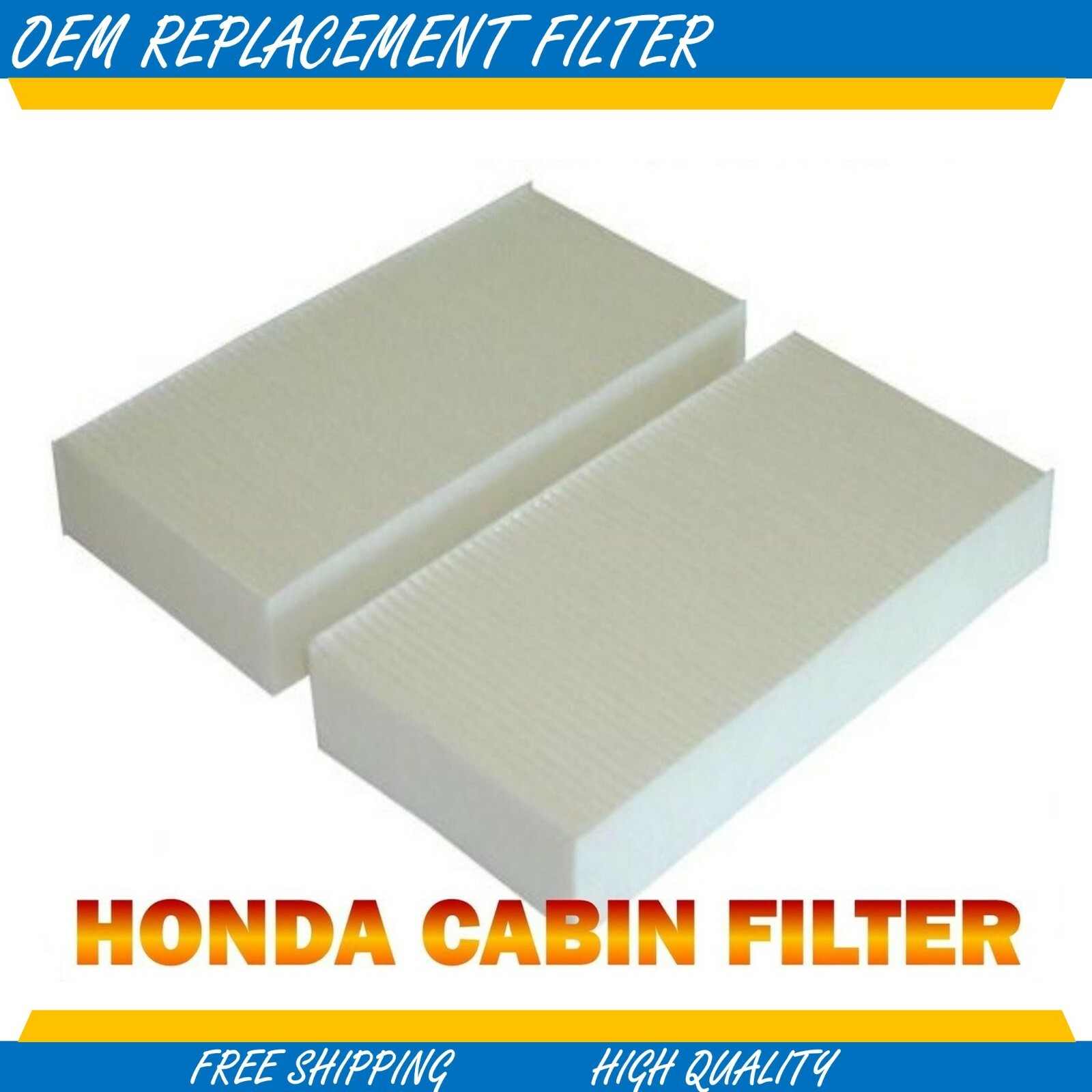 HONDA Cabin Air Filter 80292-S5D-A01 Honda Civic 01-05 CR-V 02-06 ...