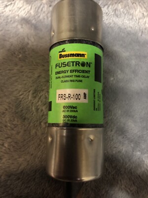 New Bussmann FRS-R-100 Amp Fuse Class RK5 600 V 200K AIC VG | eBay