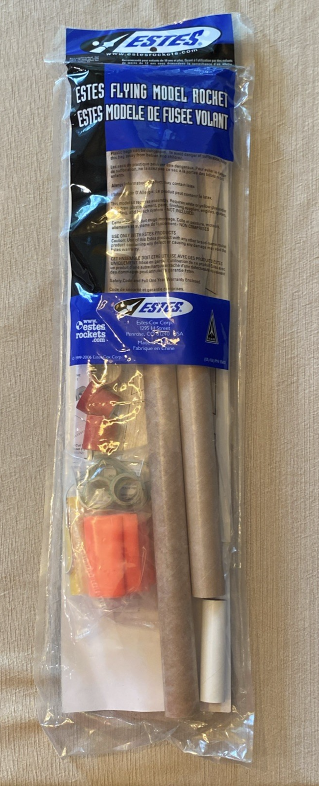 Estes Comanche 3 #1382 3 stage model rocket NEW/SEALED | eBay