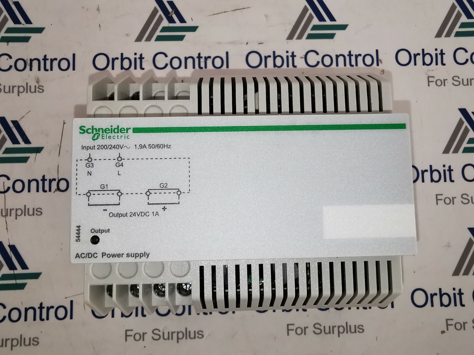 Schneider Electric 54444 power supply module,Input 200/240 1.9A /Output ...