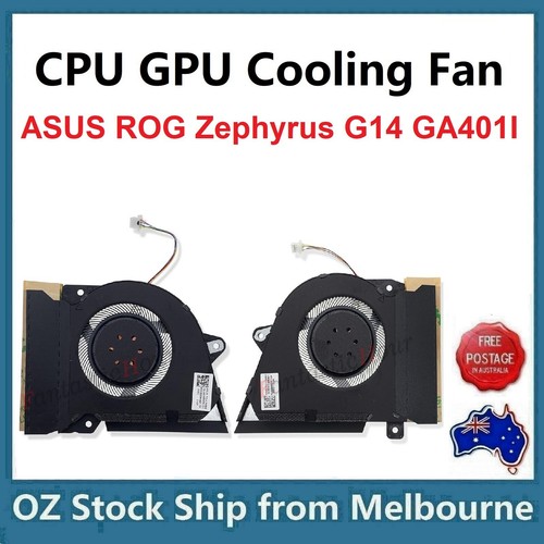 CPU GPU Cooling Fan For ASUS ROG Zephyrus G14 GA401I GA401IV ...