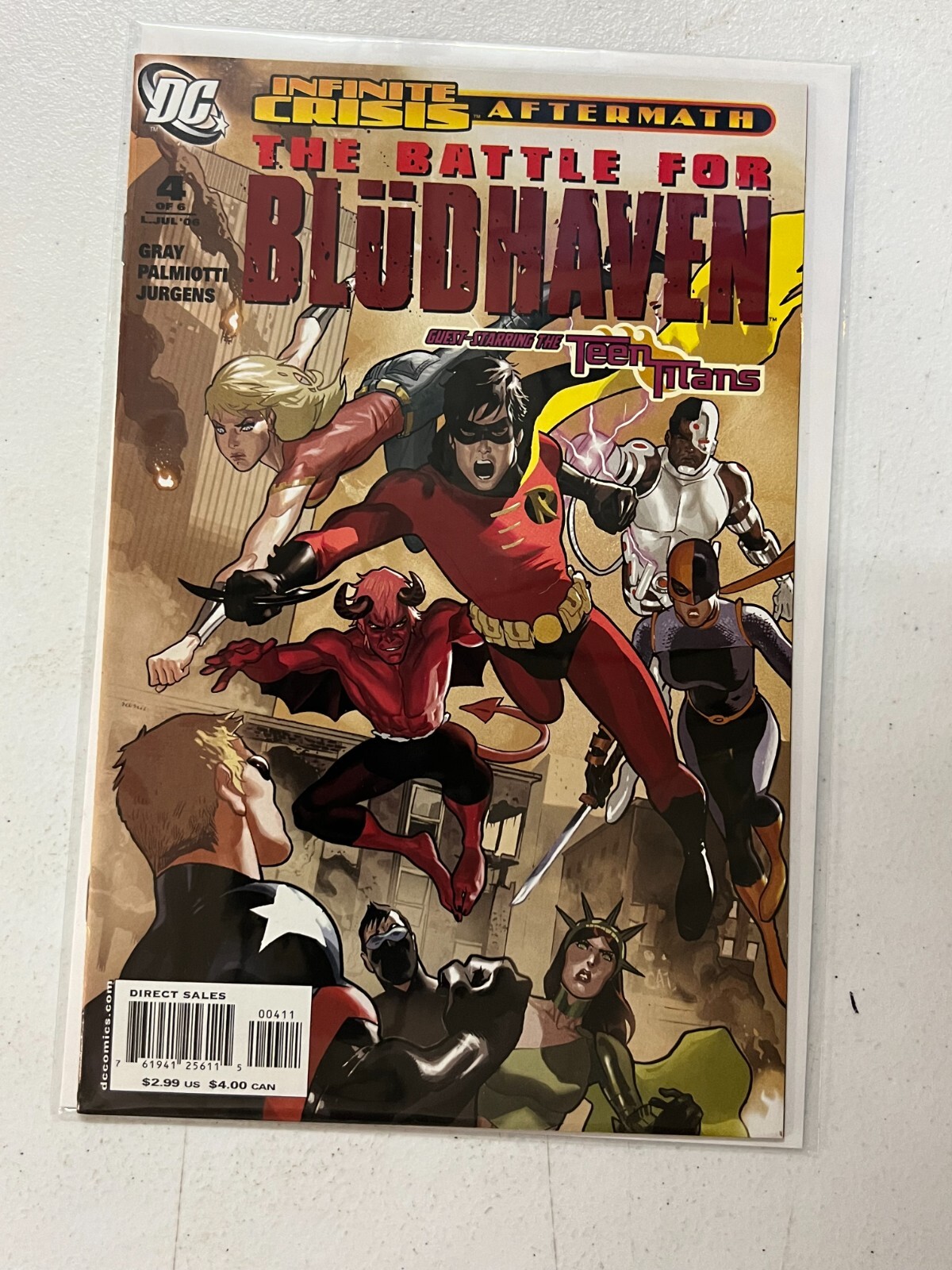 Crisis Aftermath The Battle for Bludhaven #4 2006 DC Comics | Combined ...