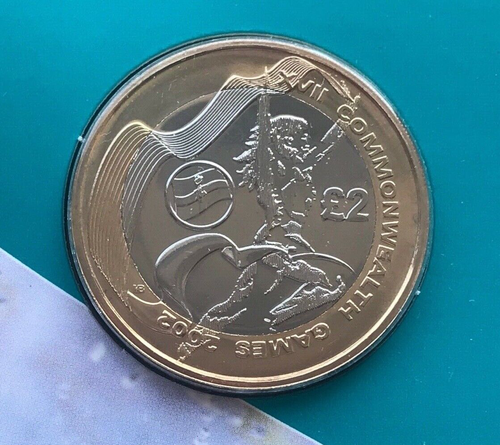 2002 NORTHERN IRELAND COMMONWEALTH TWO 2 POUND COIN BRILLIANT ...